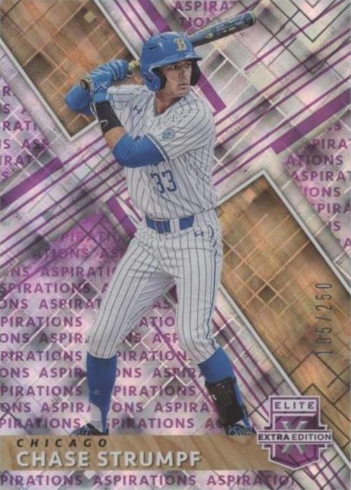 2019 Panini Elite Extra Edition - Aspirations Purple #64 Chase Strumpf ...