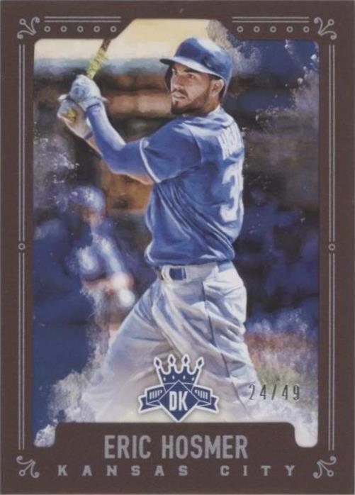 2017 Panini Diamond Kings - SP Brown Framed #108 Eric Hosmer /49 for ...