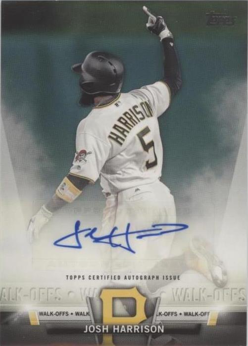 2018 Topps - Topps Salute Series 2 Autographs Walk-Offs Josh Harrison # ...