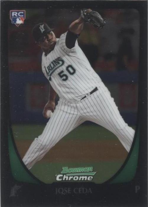 2011 Bowman Draft Picks & Prospects - Chrome Jose Ceda #16 (RC) for ...