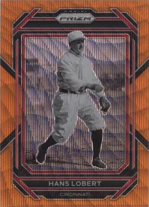 2023 Panini Prizm - Hans Lobert #224 Orange Wave Prizm /50 (RC) for ...