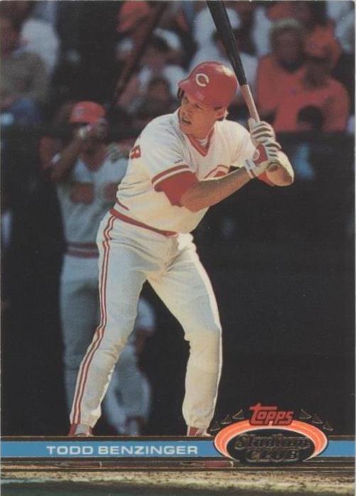 1991 Topps Stadium Club - Todd Benzinger #113 for sale online | eBay