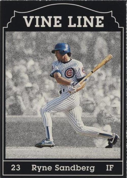 1991 Chicago Cubs Vine Line - Ryne Sandberg #23 for sale online | eBay