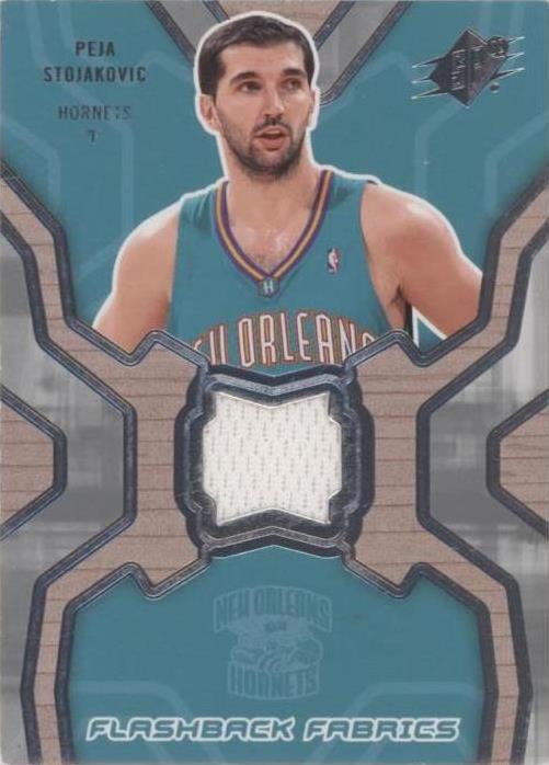 2007-08 SPx - Flashback Fabrics #FF-PS Peja Stojakovic (MEM) for sale ...