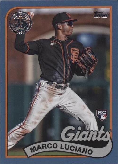 2024 Topps Series 1 - 1989 Topps Baseball Marco Luciano #89B-11 Blue (RC) for sale online | eBay