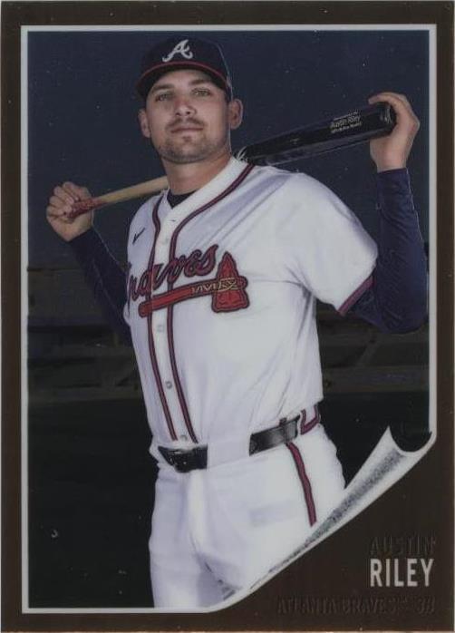 2024 Topps Chrome Lids Mitchell & Ness - Austin Riley #11 for sale ...