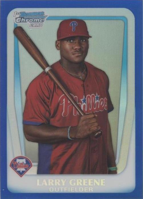 2011 Bowman Draft Picks & Prospects - Chrome Prospects Larry Greene # ...