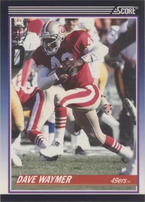 1990 Score - Rookie & Traded (Supplemental) #19T Dave Waymer for sale ...
