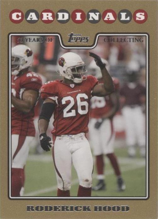 2008 Topps - Roderick Hood #254 Gold Border /2008 for sale online | eBay