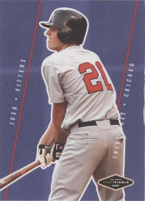 2007 Just Minors - Justifiable Josh Vitters #JF-44 (RC) for sale online ...