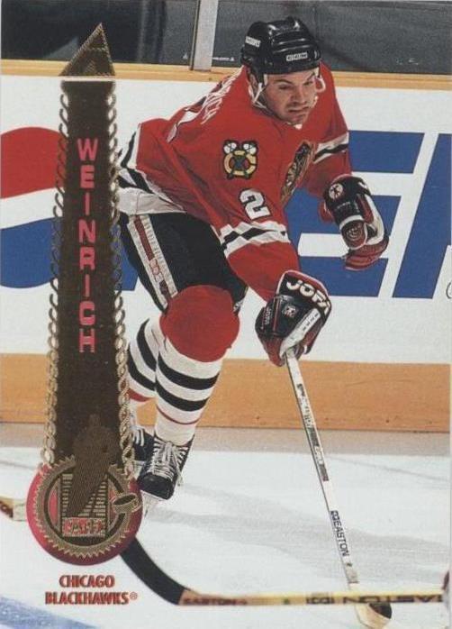 1994-95 Pinnacle - Eric Weinrich #186 for sale online | eBay