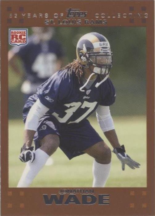 2007 Topps - Jonathan Wade #380 Copper /2007 (RC) for sale online | eBay