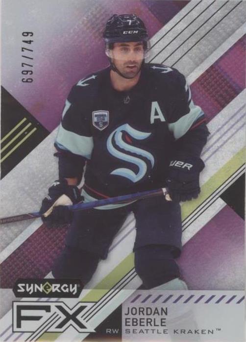 2021-22 Upper Deck Synergy - Synergy Fx Jordan Eberle #FX-JE /749 for ...