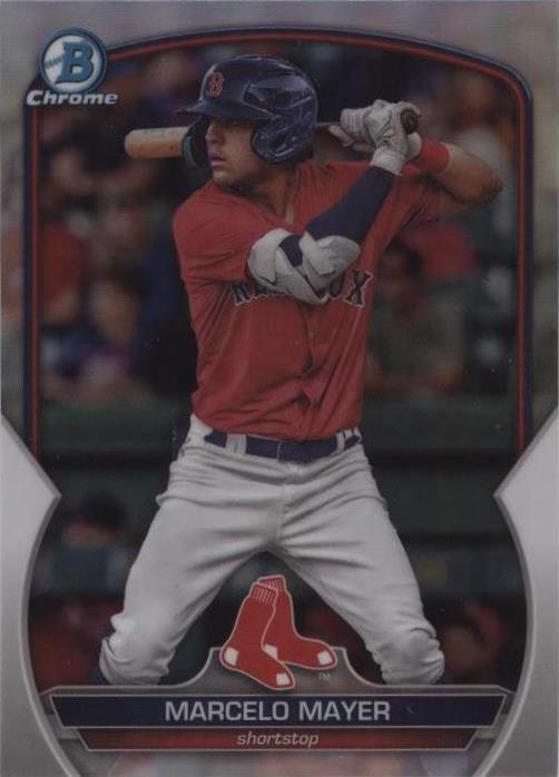 2023 Bowman Draft - Chrome Refractor #BDC-20 Marcelo Mayer (RC) for ...