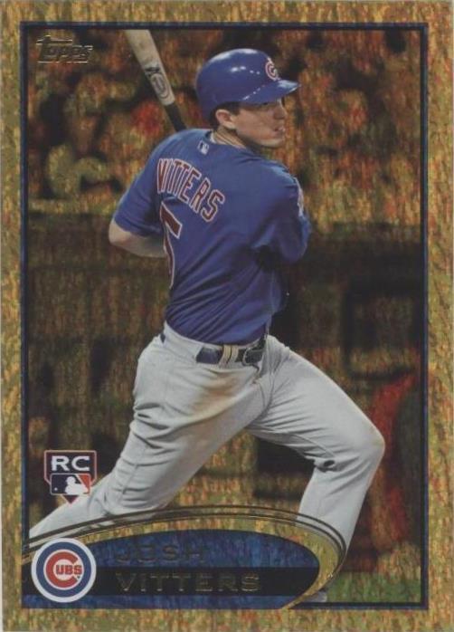 2012 Topps Update Series - Josh Vitters #US258 Gold Sparkle (RC) for ...
