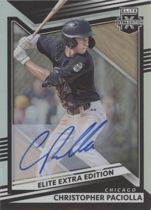 2022 Panini Elite Extra Edition - Christopher Paciolla #86 Signatures ...