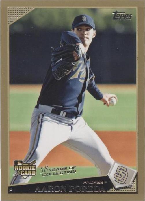 2009 Topps Updates & Highlights - Gold #UH120 Aaron Poreda /2009 (RC ...