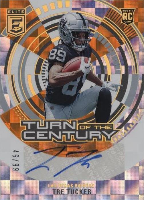 2023 Panini Donruss Elite - Turn of the Century Autographs Tre Tucker # ...