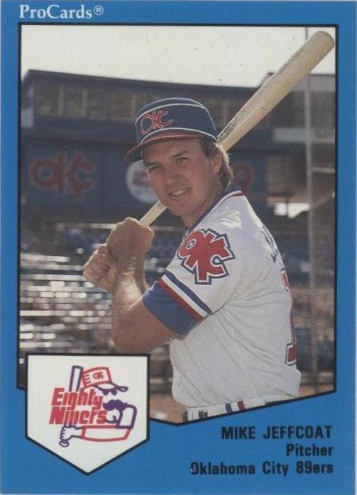 1989 ProCards Minor League Team Sets - Mike Jeffcoat #1520 for sale ...