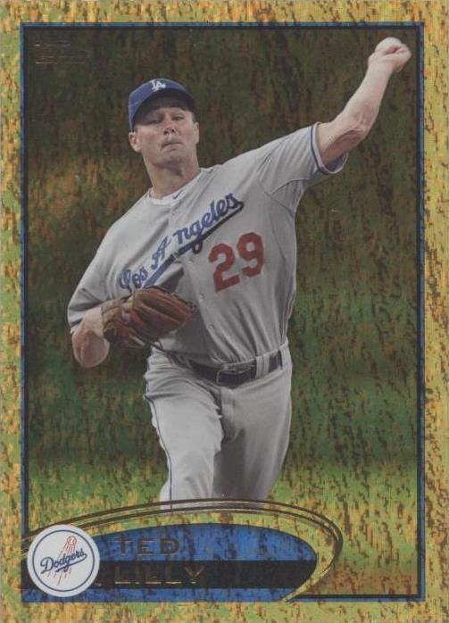 2012 Topps - Gold Sparkle #122 Ted Lilly for sale online | eBay