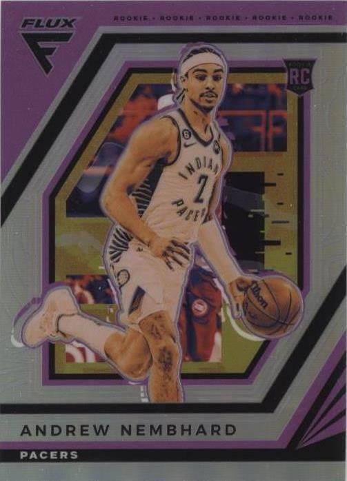 2022-23 Panini Flux - Rookies Andrew Nembhard #244 Silver Prizm (RC ...