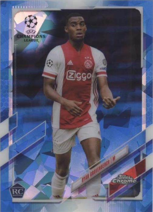 2020-21 Topps Chrome UCL Sapphire Edition - Image Variation Ryan Gravenberch #98 (RC) for sale ...