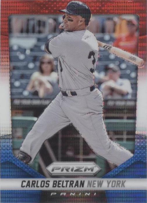 2014 Panini Prizm - Carlos Beltran #91 Red White & Blue Pulsar Prizm ...