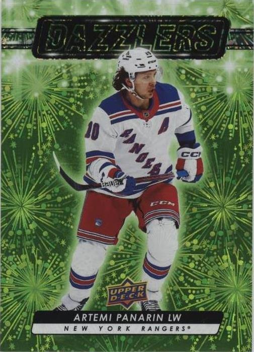 2023-24 Upper Deck Series 2 - Dazzlers Artemi Panarin #DZ-76 Green for ...