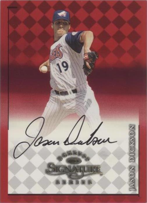 1998 Donruss Signature Series - Autographs Jason Dickson (AU) for sale ...
