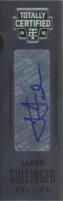 2014-15 Panini Totally Certified - Signatures Jared Sullinger #TCS-JS ...