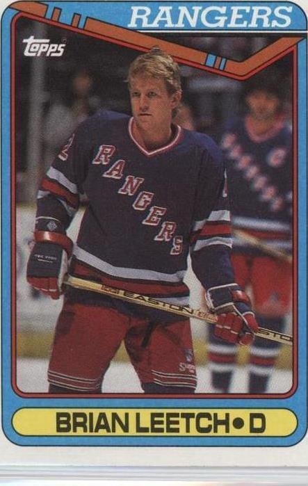 1990-91 Topps - Brian Leetch #221 for sale online | eBay