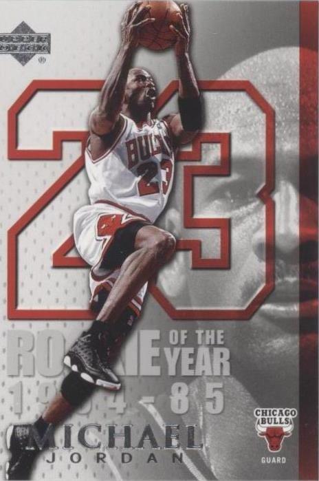 2005-06 Upper Deck Michael Jordan/LeBron James - #MJ45 Michael Jordan ...