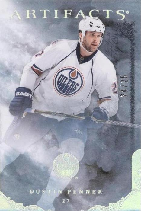 2010-11 Upper Deck Artifacts - Silver #25 Dustin Penner /25 for sale ...