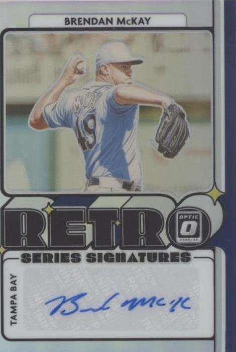 2021 Panini Donruss Optic - Retro Signature Series Brendan McKay #RET ...