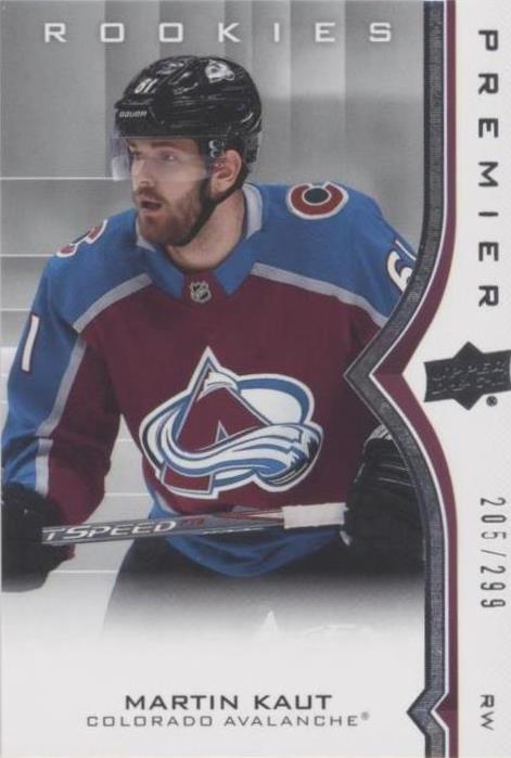 2020-21 Upper Deck Premier - Rookies #78 Martin Kaut /299 (RC) for sale ...