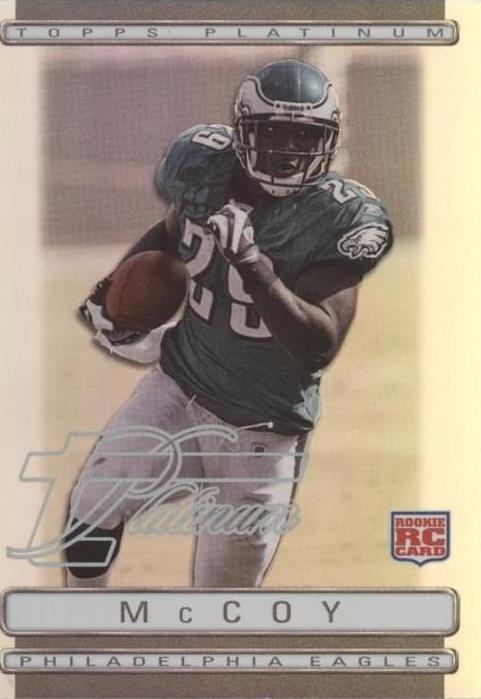 2009 Topps Platinum - Rookie Variations #130 LeSean McCoy /1549 (RC ...