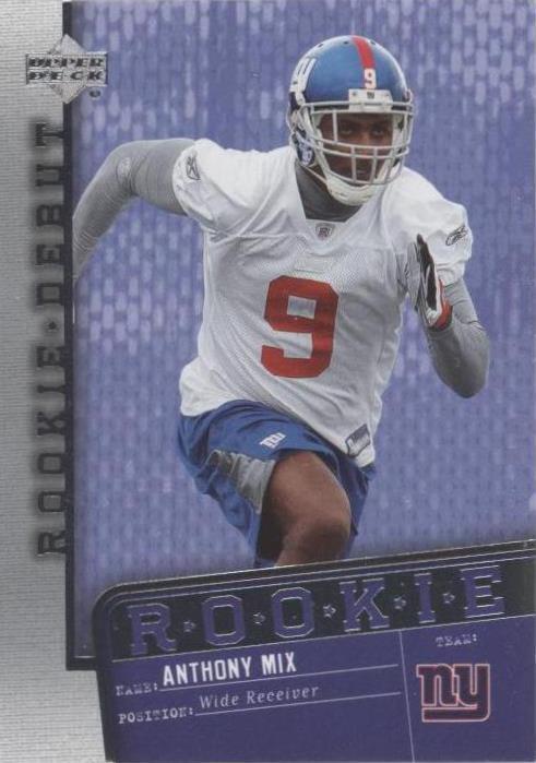 2006 Upper Deck Rookie Debut - Anthony Mix #164 (RC) for sale online | eBay
