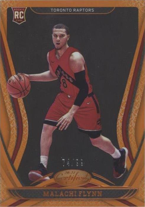 2020-21 Panini Certified - Mirror Orange #172 Malachi Flynn /99 (RC ...