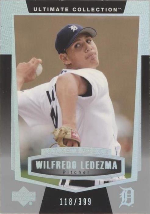 2003 Upper Deck Ultimate Collection - Ultimate Rookie #134 Wil Ledezma ...