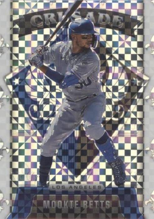 2022 Panini Chronicles - Crusade Building Blocks Prizm #25 Mookie Betts ...