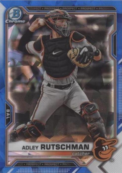 2021 Bowman Chrome Draft Sapphire Edition - Adley Rutschman #BDC-31 (RC) for sale online | eBay