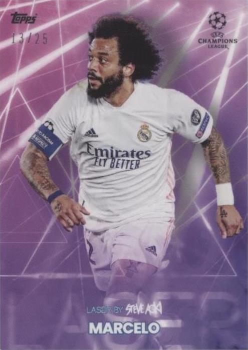 2020-21 Topps Football Festival by Steve Aoki - Marcelo Pink /25 for ...