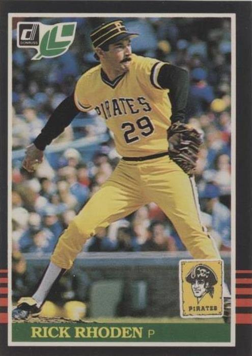 1985 Leaf - Rick Rhoden #63 for sale online | eBay