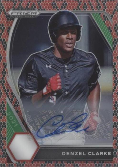 2021 Panini Prizm Draft Picks - Snake Skin Prizm Autographs #PDP127 ...