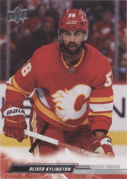 2022-23 Upper Deck Series 1 - Oliver Kylington #27 French for sale ...