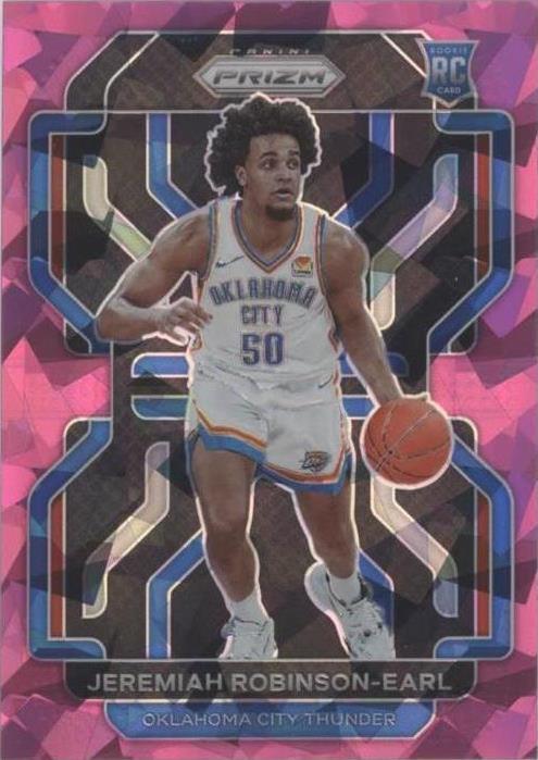 2021-22 Panini Prizm - Pink Ice Prizm #319 Jeremiah Robinson-Earl (RC) online kaufen | eBay