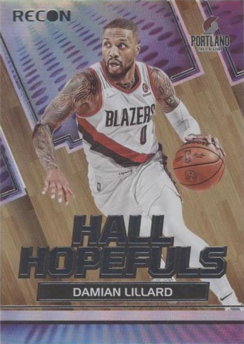 2021-22 Panini Recon - Hall Hopefuls #5 Damian Lillard for sale online ...