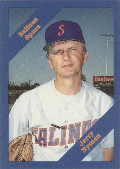1989 Cal League California League - #147 Jerry Nyman for sale online | eBay