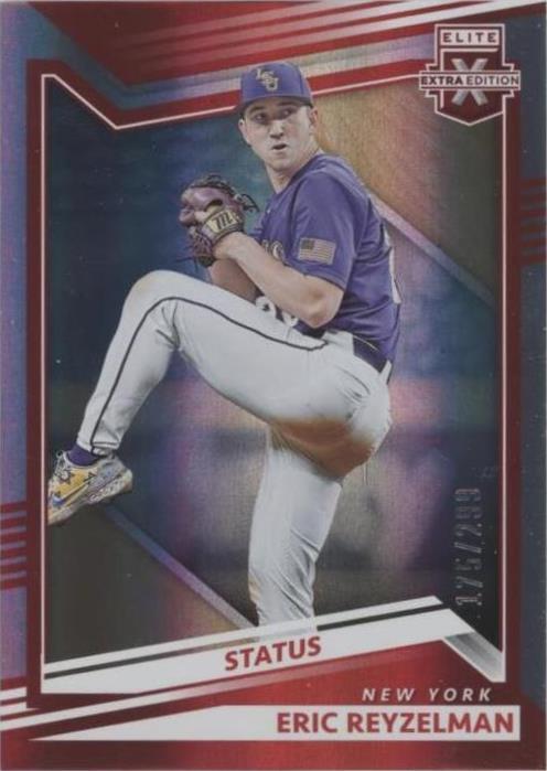 2022 Panini Elite Extra Edition - Status Red #160 Eric Reyzelman /299 ...