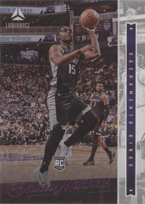 2021-22 Panini Chronicles - Luminance Pink #244 Davion Mitchell (RC ...